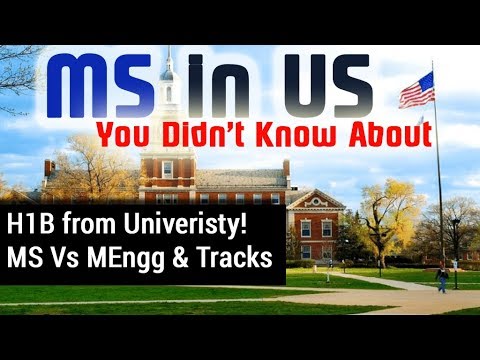 MS Vs MEng | Research Vs Job | H1B from University - YoDKA