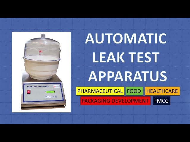 Leak Test Apparatus - Digital Automatic Leak Test Apparatus ...
