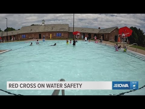 Red Cross shares tips on water safety for summer swimming
