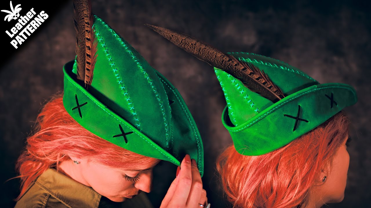 The Robin Hood cap leather pattern tutorial