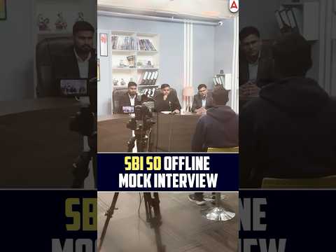 SBI SO Offline Mock Interview #sbiso #sbi #sbisointerview #shortsfeed