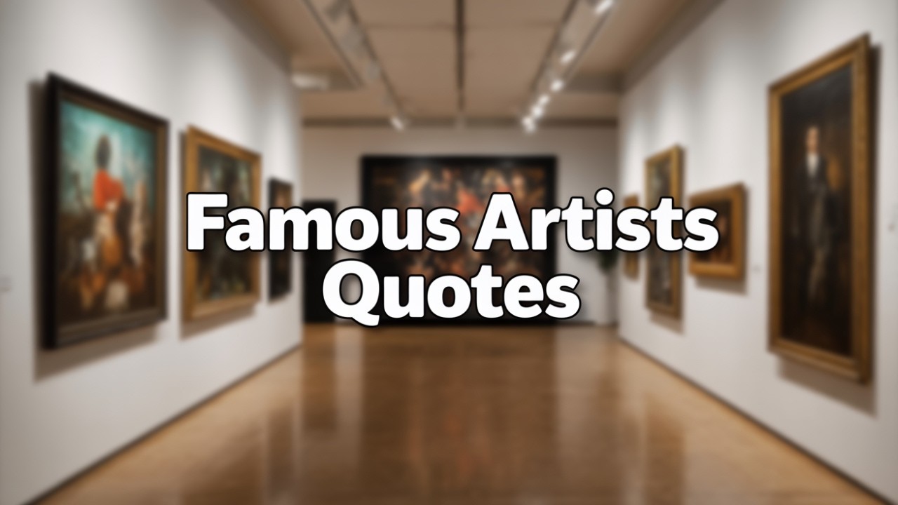 Famous Artists' Quotes to Inspire Your Creativity | Wise Words on Art & Life