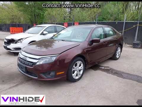 VIN: 3FAHP0HG1CR205837 - 2012 Ford Fusion- SE