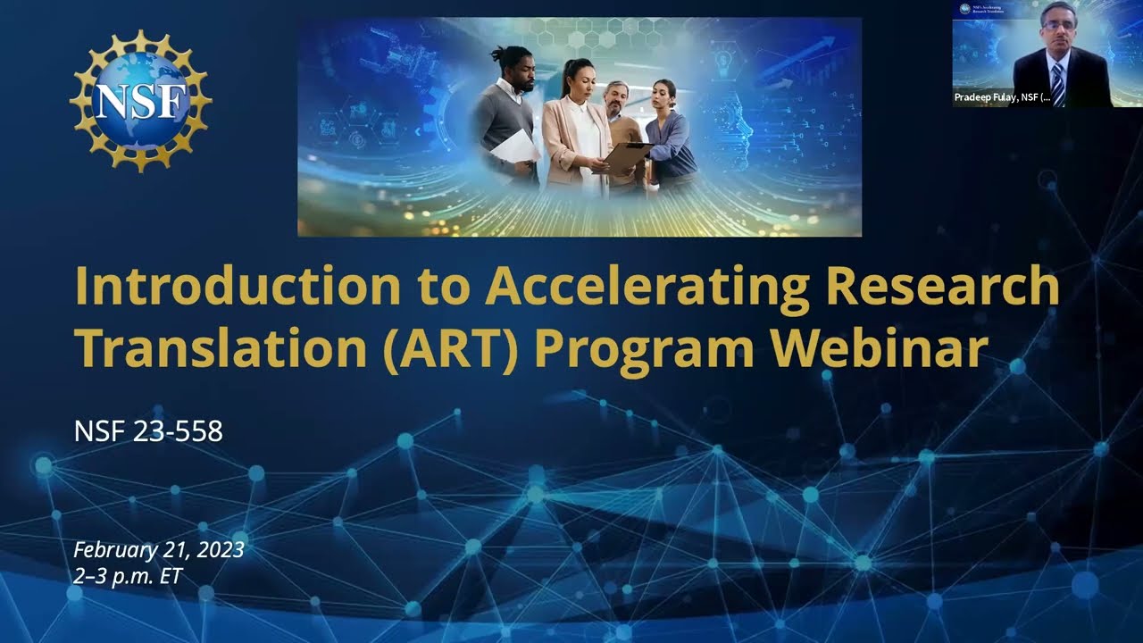 Recorded Webinar: Introduction to ART