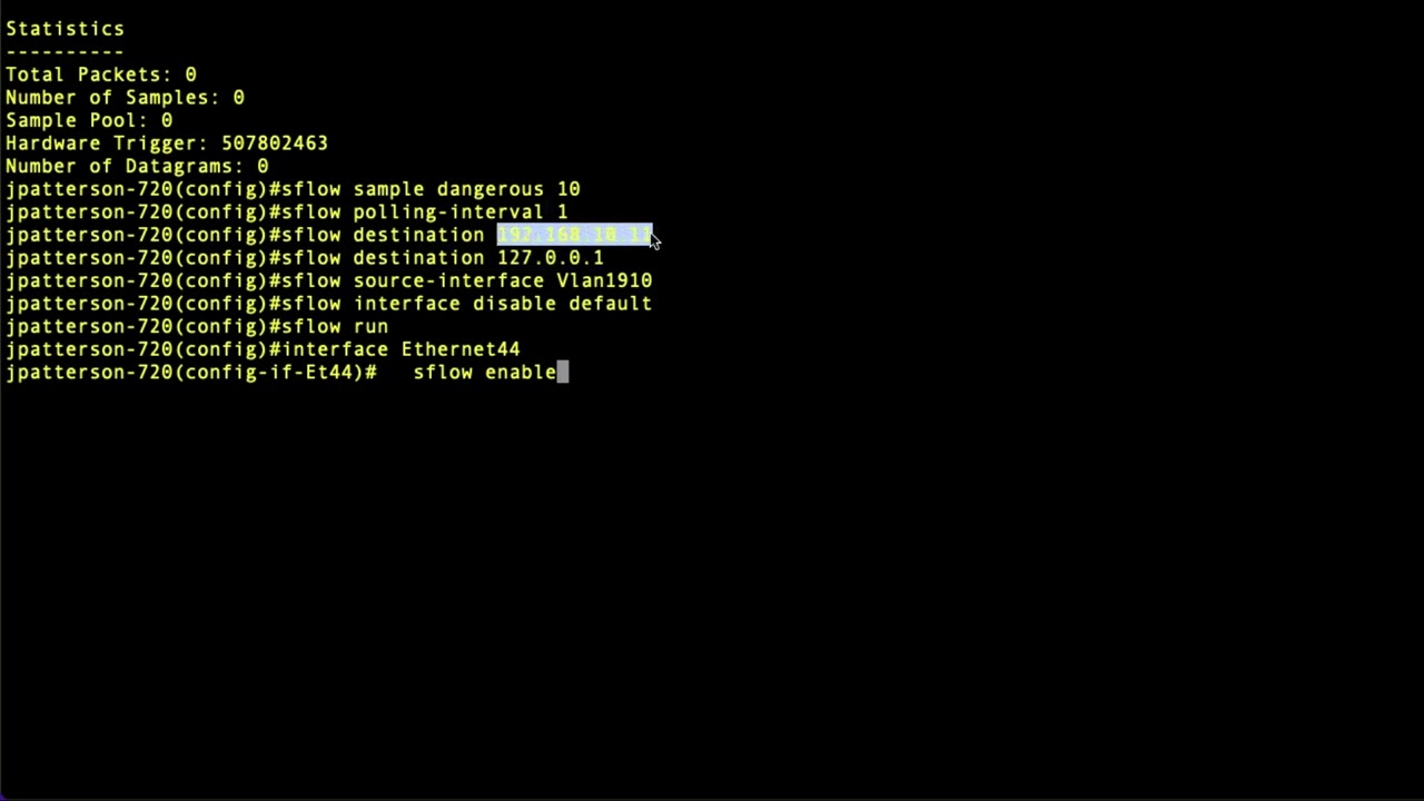 Arista Monthly Tips and Tricks #6: Basic sFlow