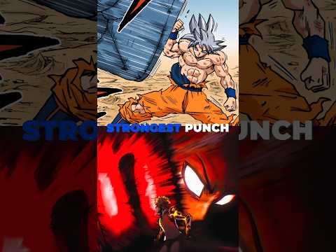 Who has the stronger punch between Goku and Saitama?!