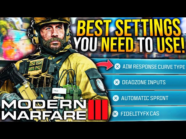 Best Controller settings for Modern Warfare 3 Open Beta