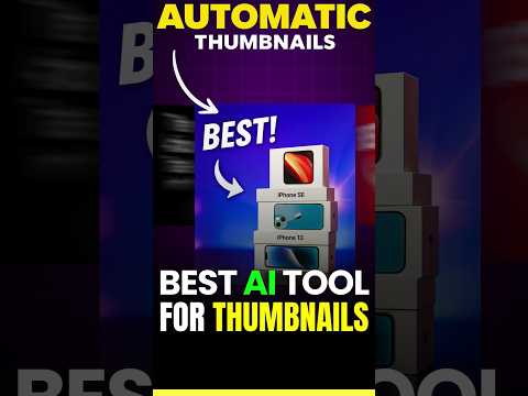 BEST Ai Tool For THUMBNAIL Design is VIRAL🔥 #ai #chatgpt #opusclip #thumbnail #thumbnaildesign