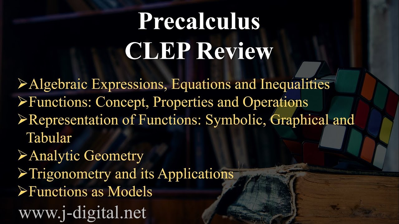 Precalculus CLEP Review Problems