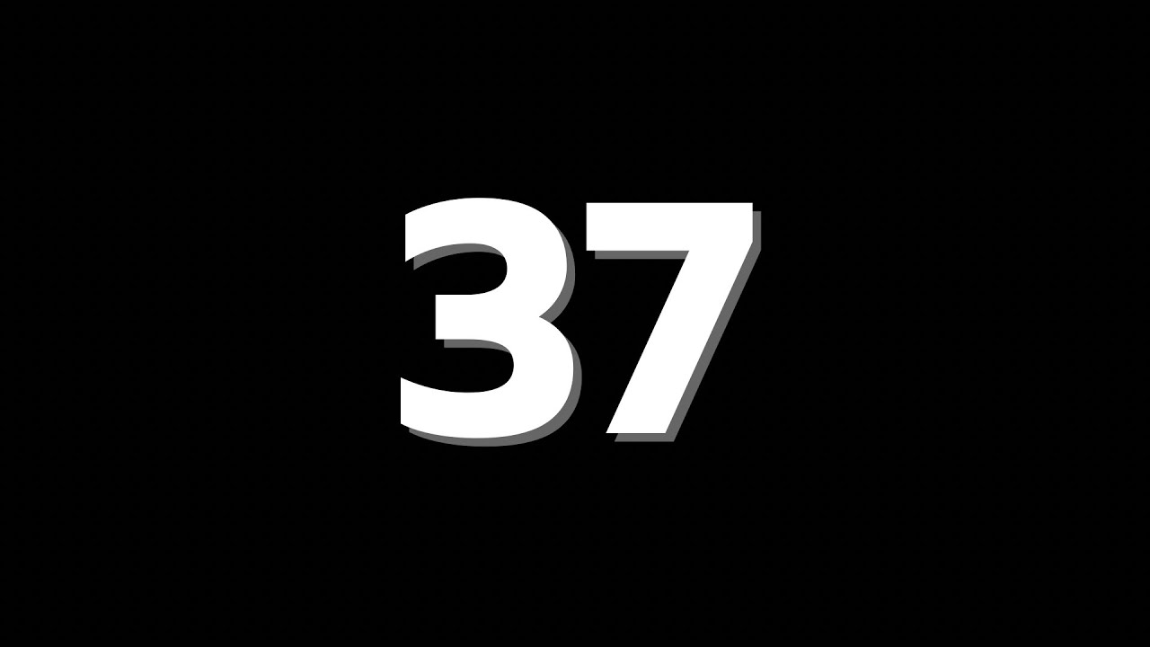 37 Second Countdown Timer With Sound Effect