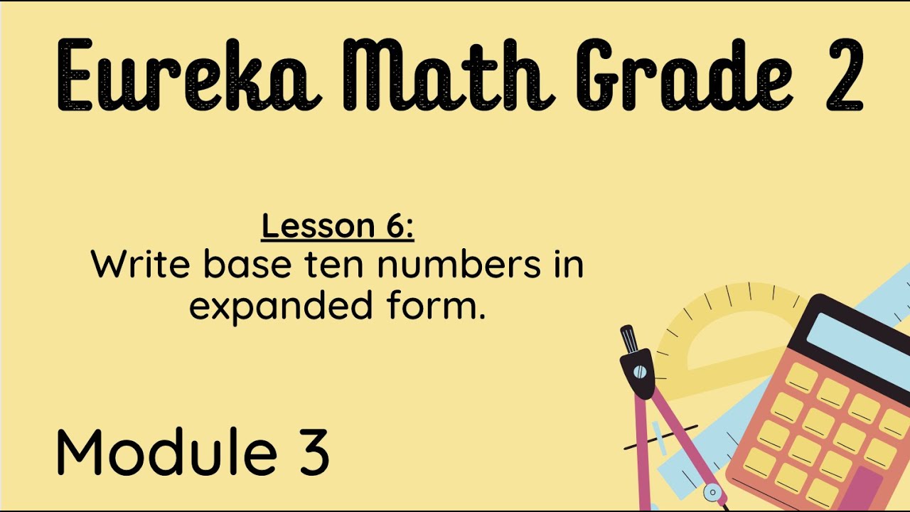 Eureka Grade 2 Module 3 Lesson 6