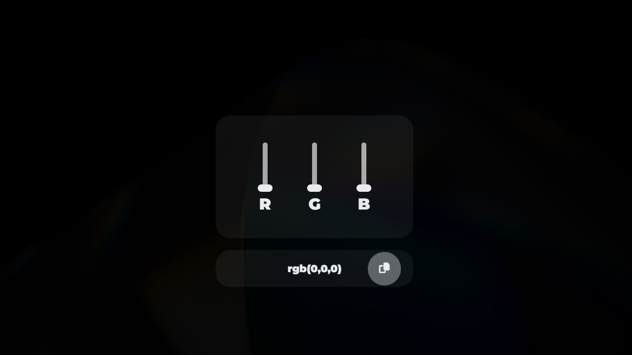 Create Colour Code Range Slider Using Html Css And Javascript
