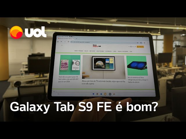 Galaxy Tab S9 TE: Veja review, ficha técnica e funcionamento