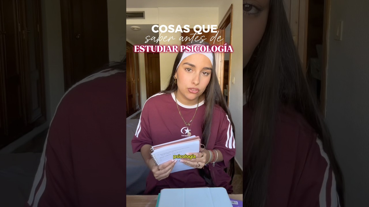 Cosas que debes saber antes de estudiar Psicología 🧠 #psicologia #psicologa #universidad