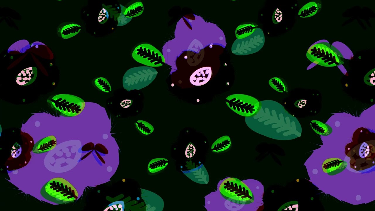 Digital screen lock/wallpaper with flower pattern.