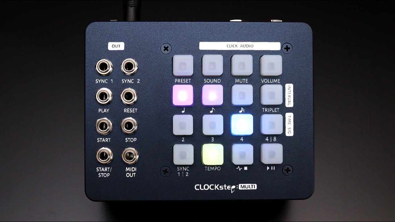 CLOCKstep:MULTI - Synchronization Hub & Audio Metronome