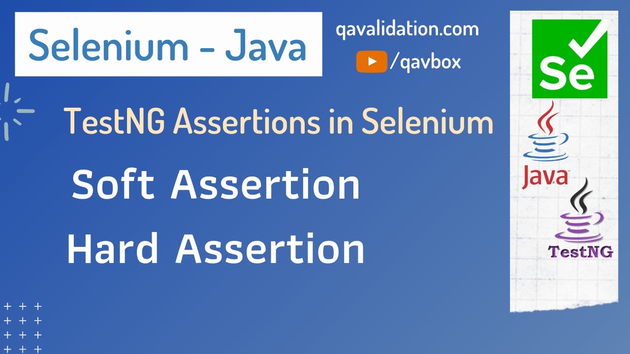 TestNG Assertions in selenium | Soft & Hard assertions in detail