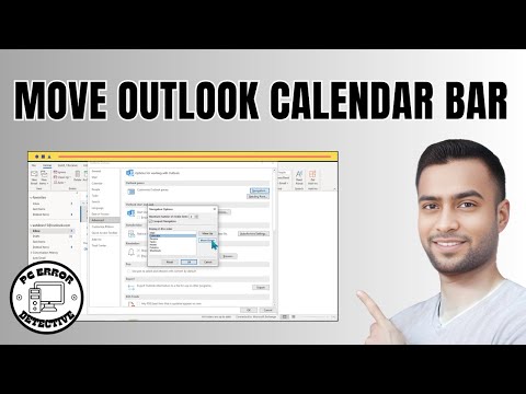 How to Move the Calendar Bar in Outlook | Optimize Your Schedule View