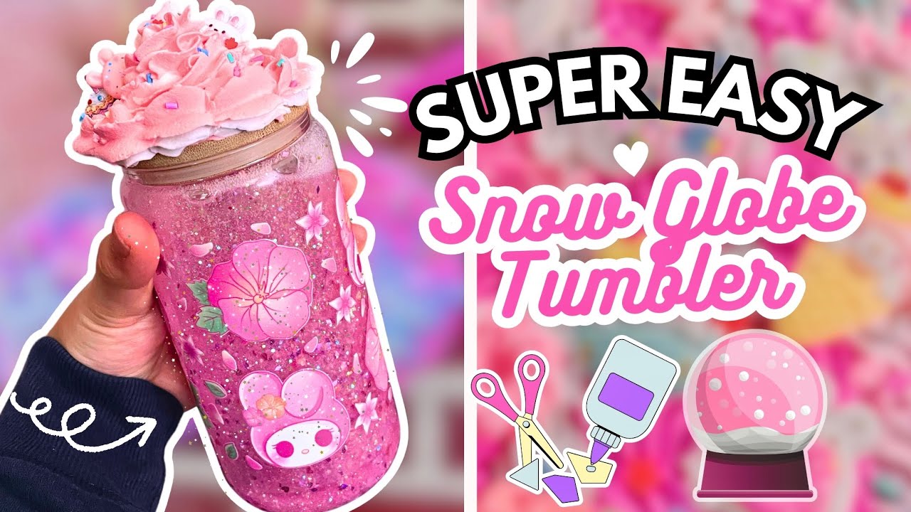 How to Grow Your Biz with DIY Snowglobe Tumblers!
