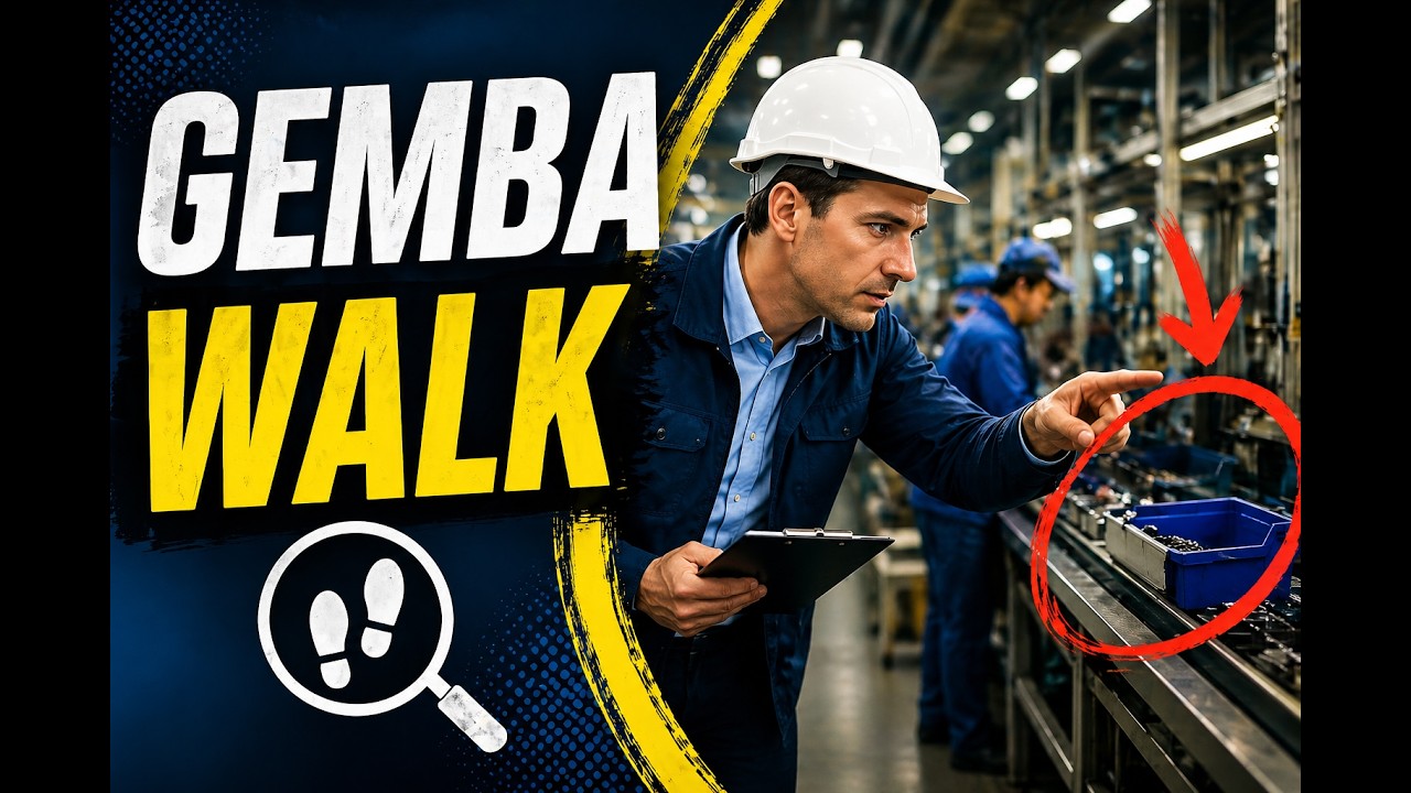 What is Gemba Walk? Learn Lean Management at the Shop Floor (Step-by-Step)