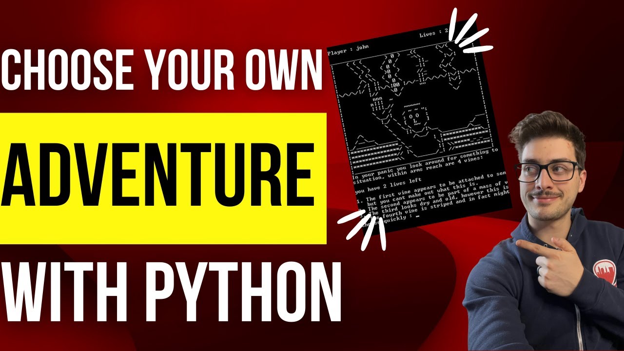 Python Text Based Adventure Game Tutorial!