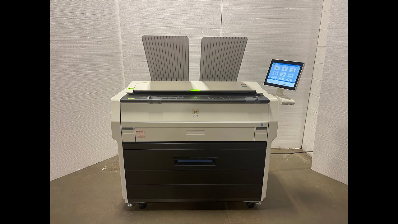 KIP 7170 multifunction large format printer