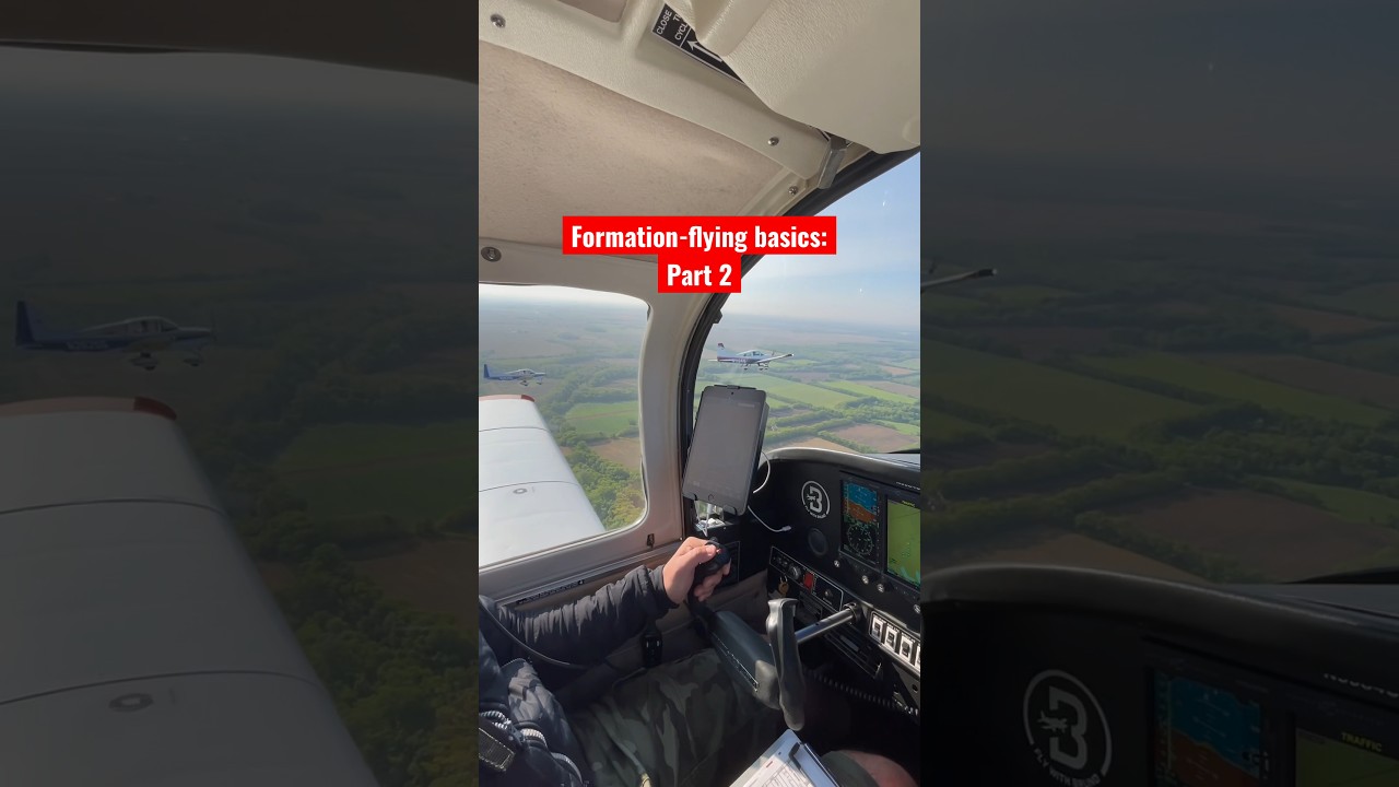 Formation-flying: taking off with 16 other planes #aviation #pilot #aviationlovers