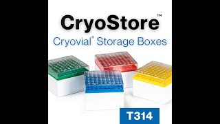 Simport Scientific Cryostore Storage Box, Series 281 T314-281Y