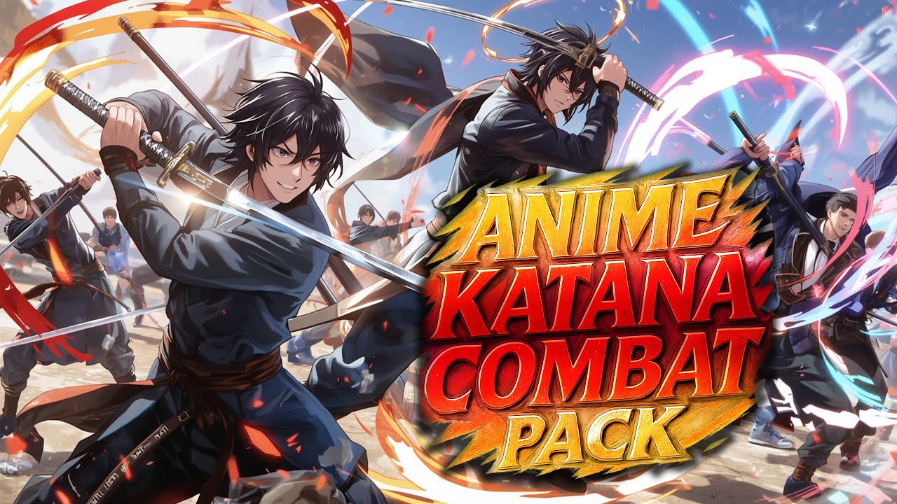 Anime Katana Combat Animation Pack I Purchase it now