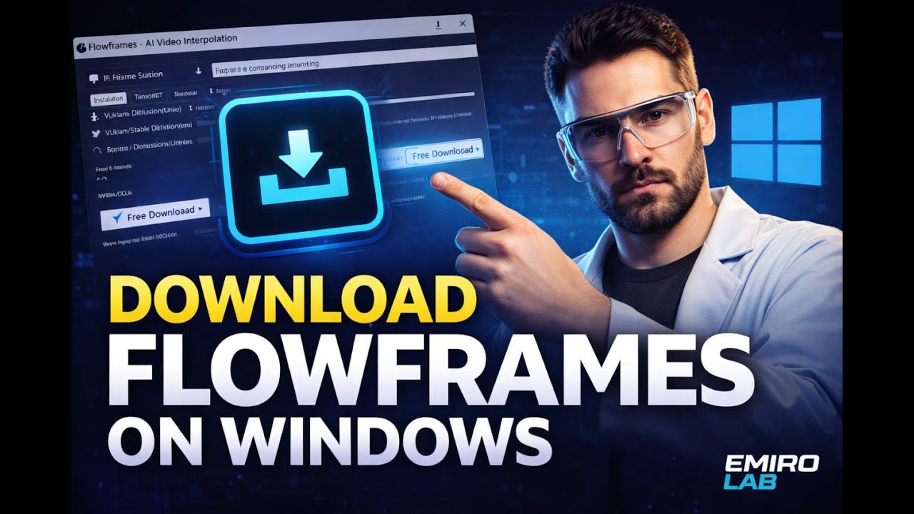 How to Download Flowframes on Windows.
