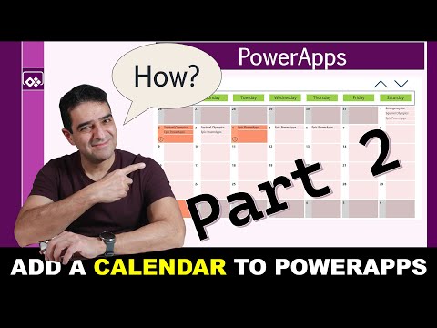 Power Apps: Add a Calendar Fast (Part 1)