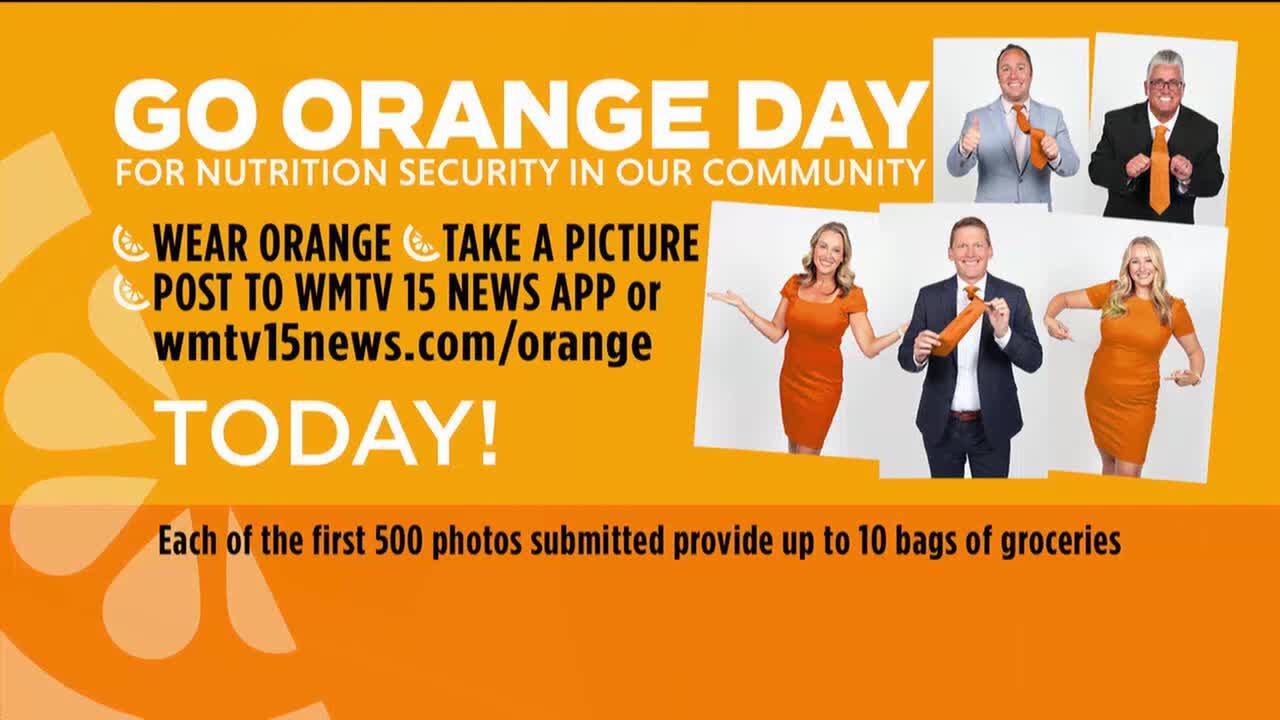 500 photos posted for Go Orange Day