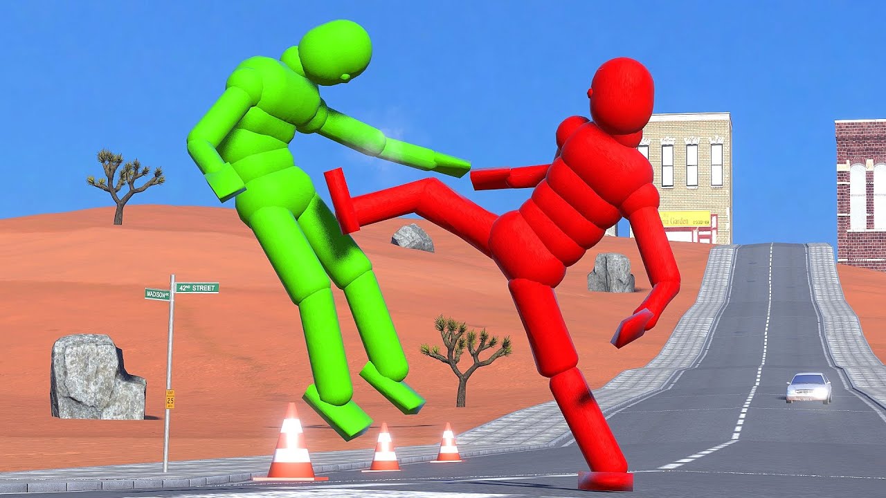 NPC Wars with Smart AI & Active Ragdoll Physics in Overgrowth!