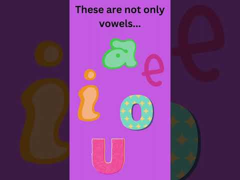 Y as a Vowel in the Middle of Word