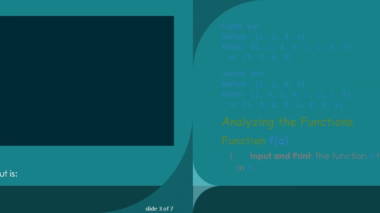 Understanding Python Functions: Why Does n Change After Executing the Second Function?