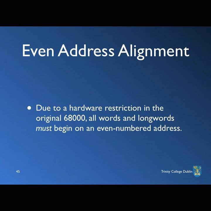 Microprocessor Systems - Lecture 4