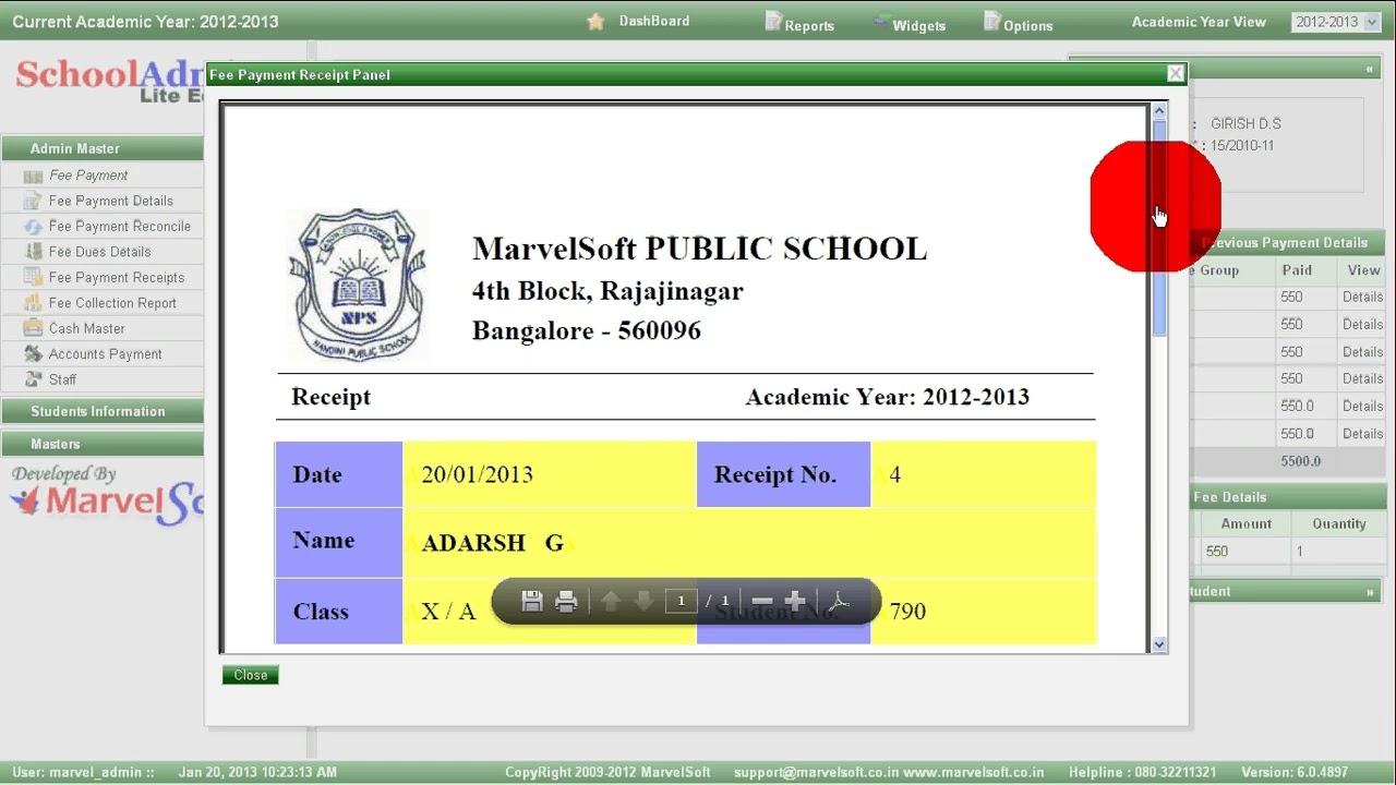 school fee collection software features and demo