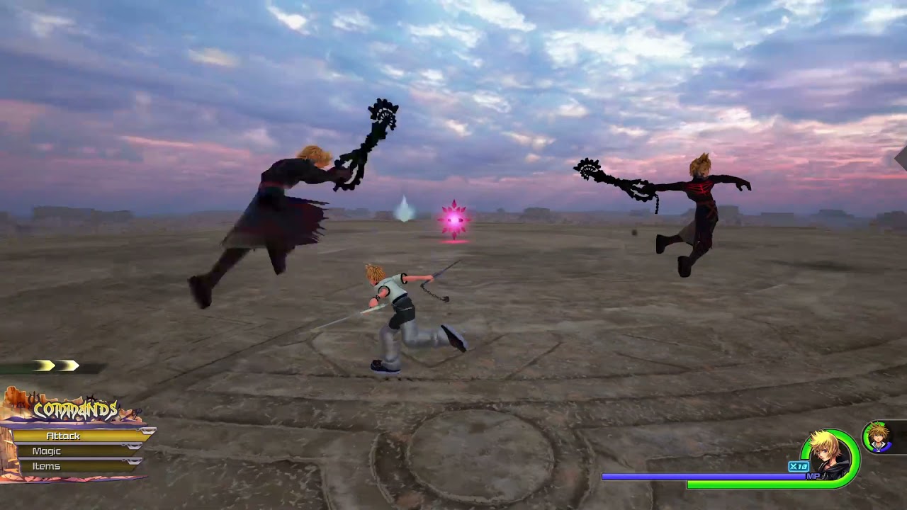 (KH3 Mods) Roxas and Sora vs Ventus-Vanitas -Requested by JT Anime and Music