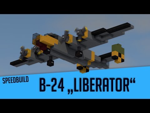 Consolidated B-24 "Liberator" Minecraft Map