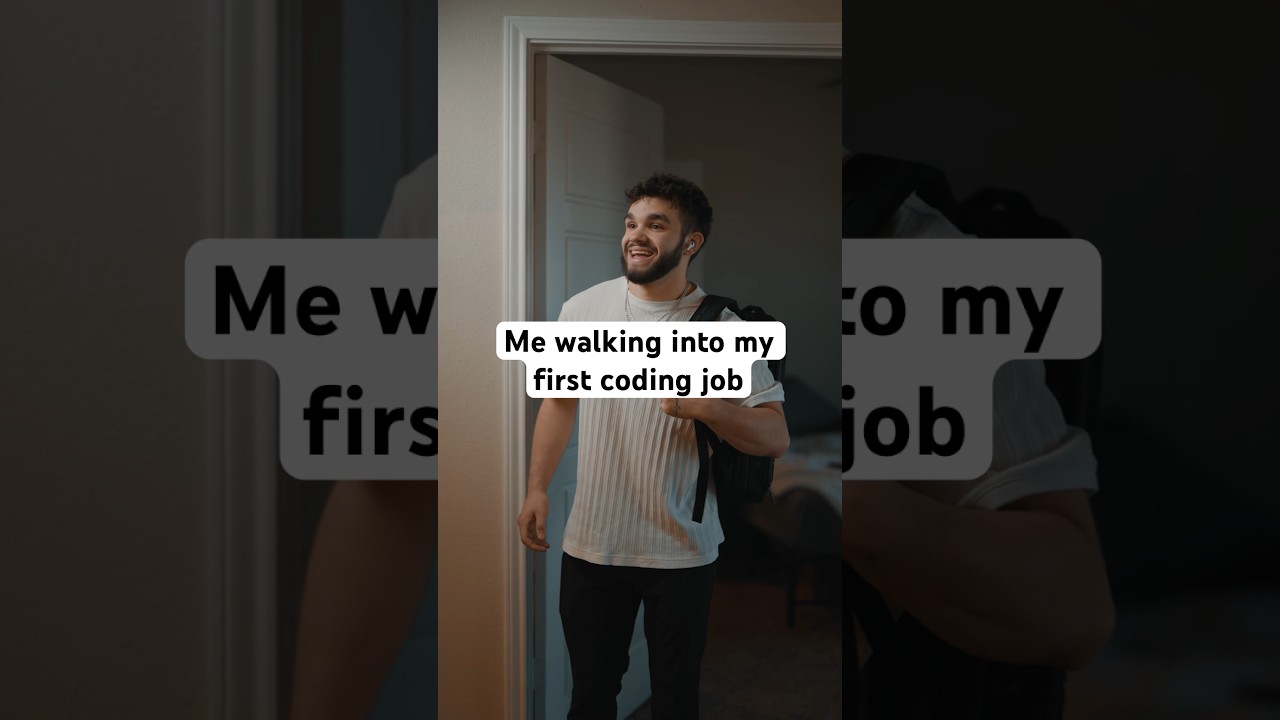 Your First Coding Job #softwaredeveloper #coding #programming #computerscience