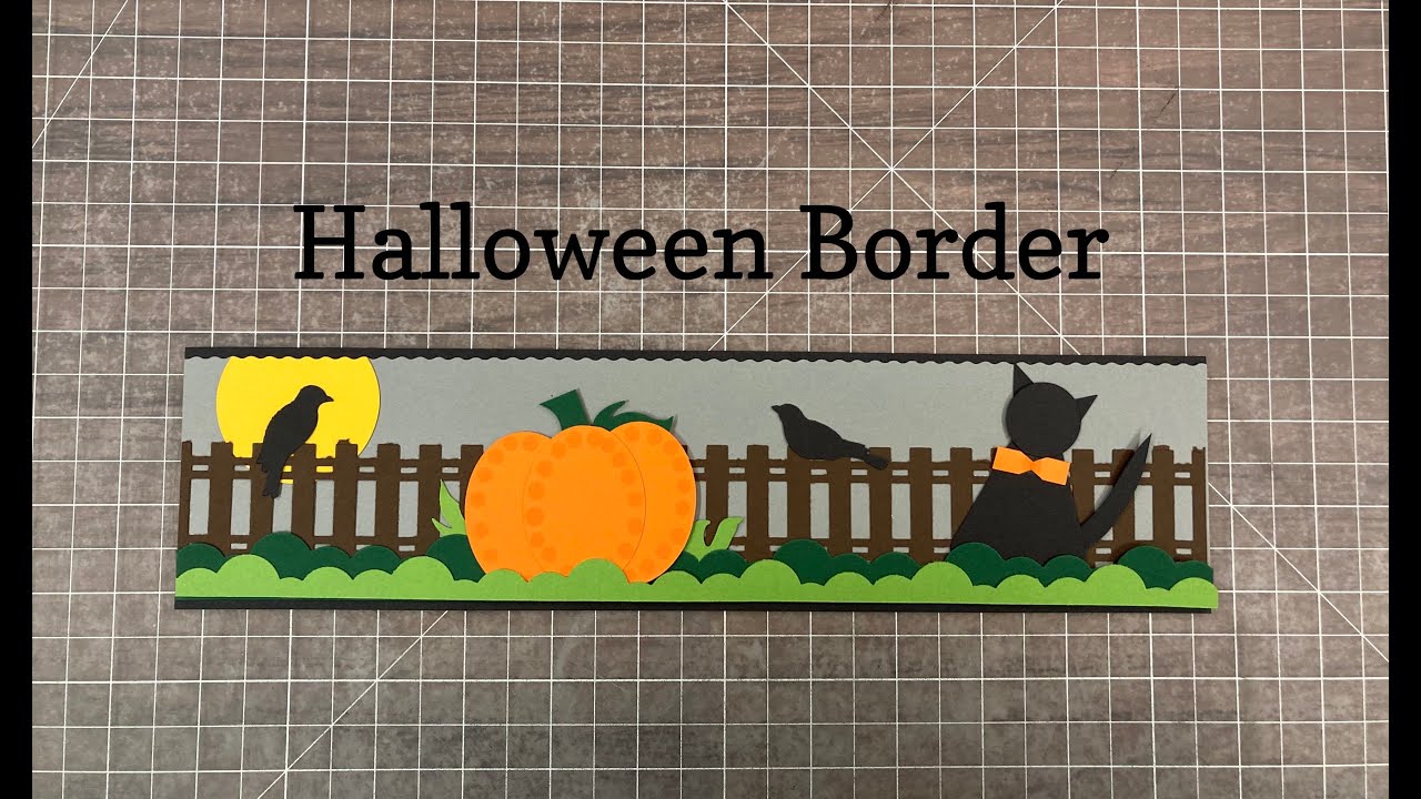 Halloween Border Tutorial