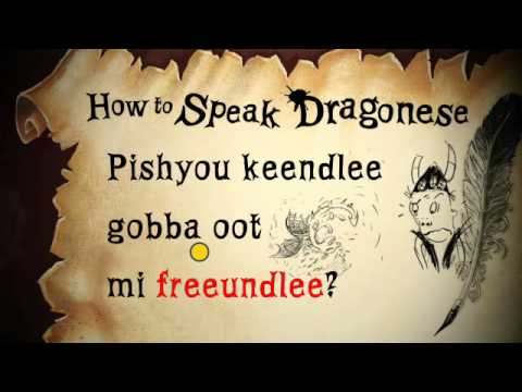 Learn how to speak Dragonese with Cressida Cowell | My Best Friends Are ...