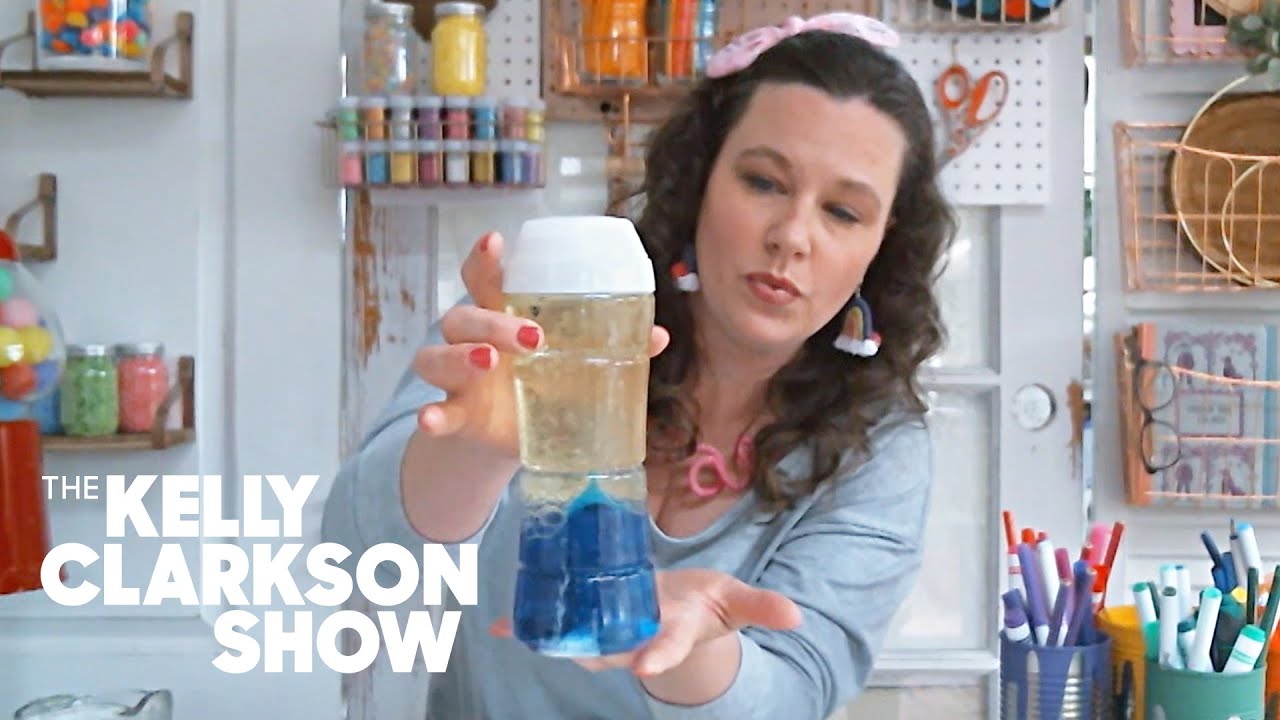 How To Make A DIY Lava Lamp With Ingredients From Your Kitchen | Kelly’s At-Home DIYs