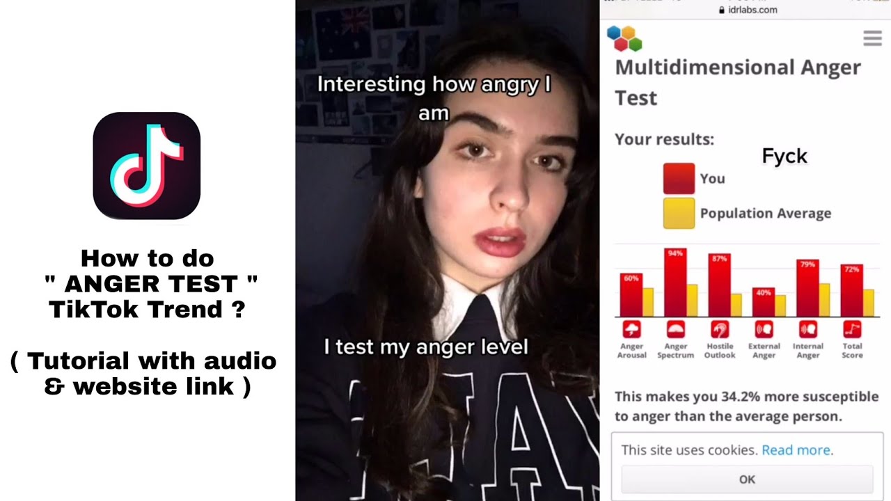 How to do tiktok Anger test trend? How to take Multidimensional Anger test tiktok trend?