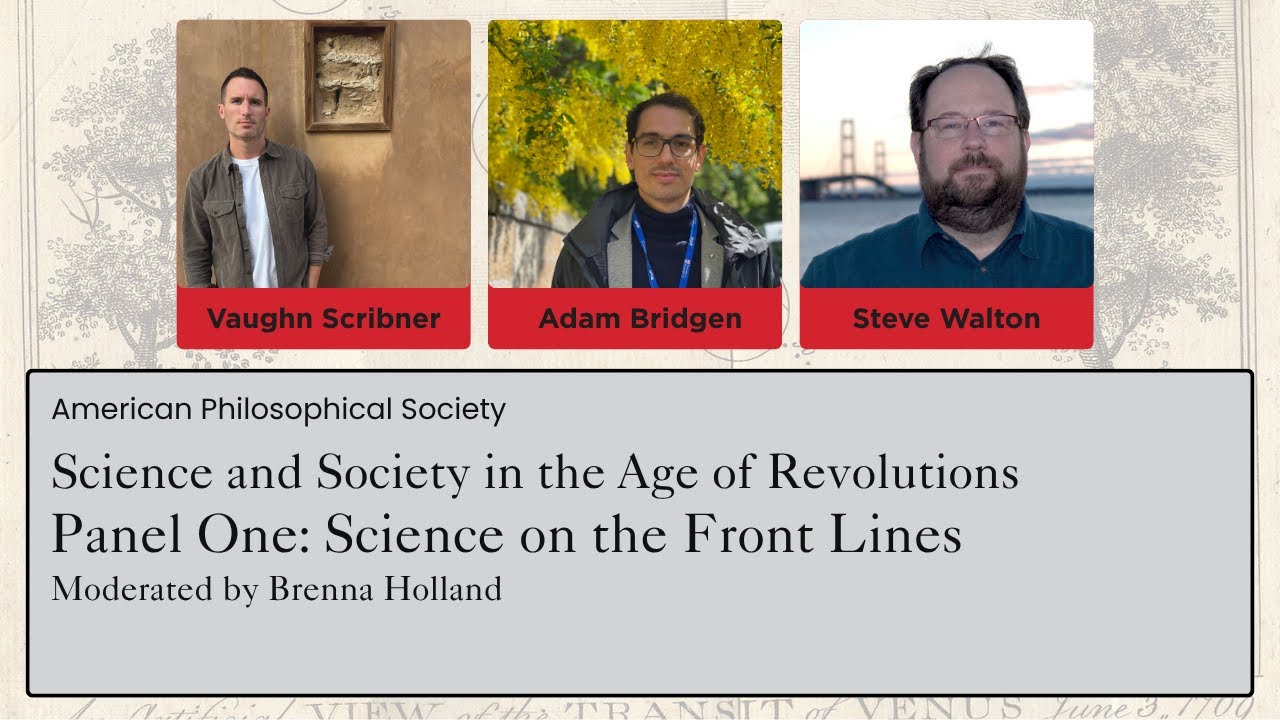 Science and Society —  Panel 1: Science on the Front Lines