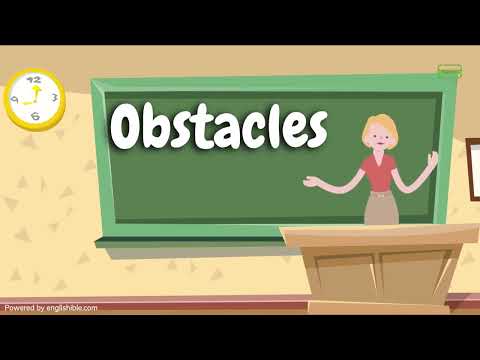How to Pronounce Obstacles | Obstacles Pronunciation