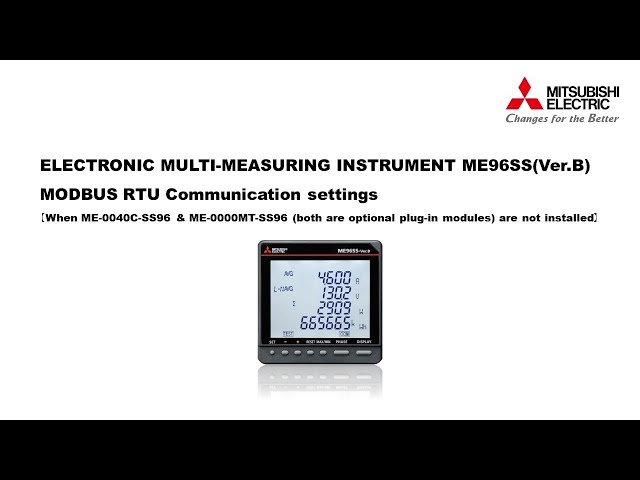 Electronic Multi Measuring Instruments (ME96 Series) | Electrical ...