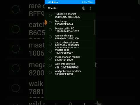 Pokemon thera emerald EX #Cheat codes/walk through wall/rare candy/master ball