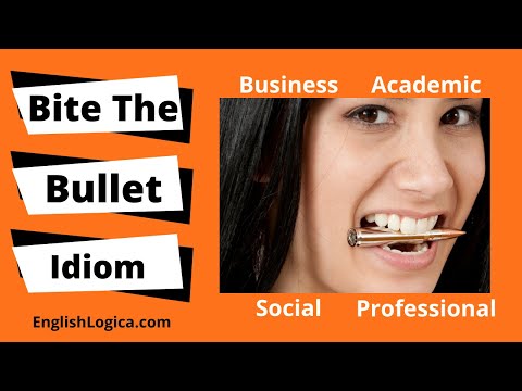 Bite The Bullet - Idiom | Learn English Idioms | Business English and Everyday Vocabulary