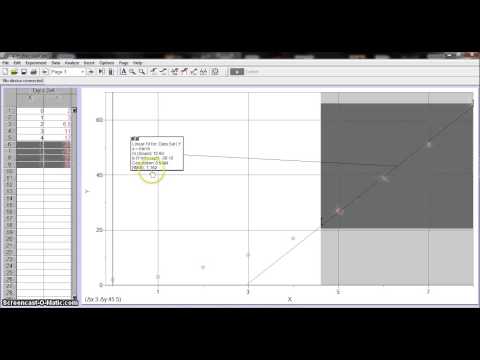 Analyzing a Curve in Logger Pro